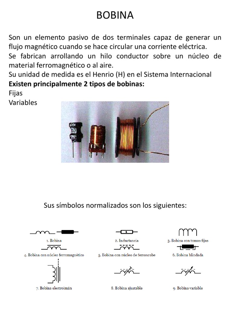 Unidad de medida de bobinas: Henrio | PDF | Ciencia y matemáticas ...