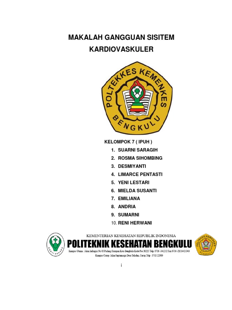 Makalah Gangguan Sistem Kardiovaskuler | PDF