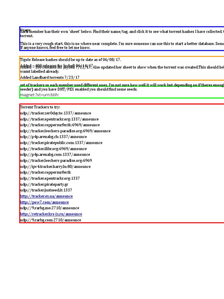 UTR Torr | PDF | Computer File | Application Layer Protocols