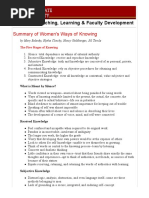 ENGLISH SBA Sample Reflections (1) | PDF | Psychology | Psychological ...