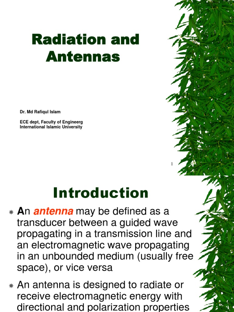 Antenna Principles | Download Free PDF | Antenna (Radio ...