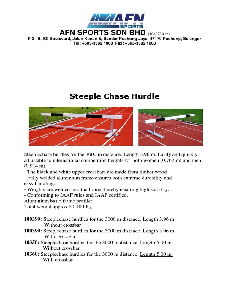 Steeple Chase Hurdle | PDF