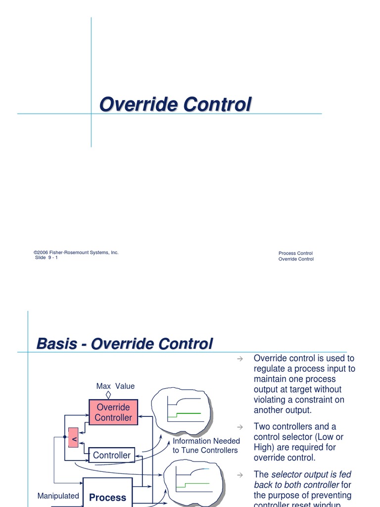 9 OverrideControl | PDF