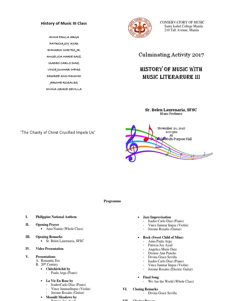 History of Music III Class | PDF | Performing Arts | Popular Music