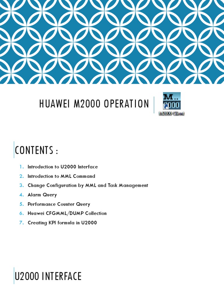 Huawei U2000 Data Collection - Update | PDF | Parameter (Computer ...