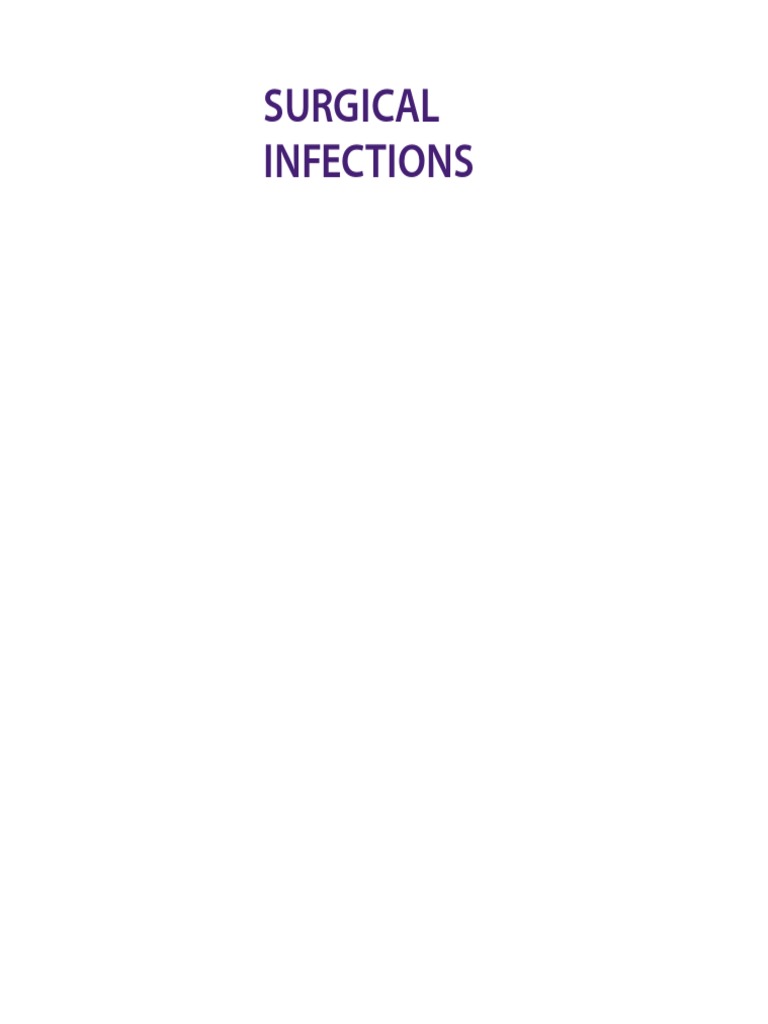 Surgical Infections | PDF | Bacteria | Gram Positive Bacteria
