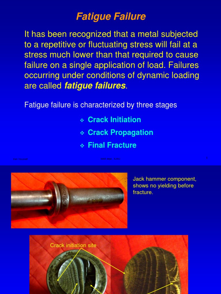 Fatigue Failure Analysis Guide | PDF | Fracture | Fatigue (Material)