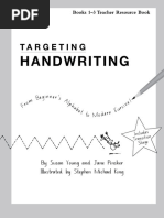 Nelson Handwriting Workbook 1 | PDF