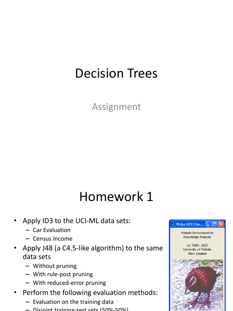 Decision Trees: Assignment | PDF