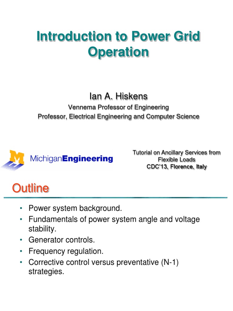 Background PDF | PDF | Electric Power System | Electric Generator