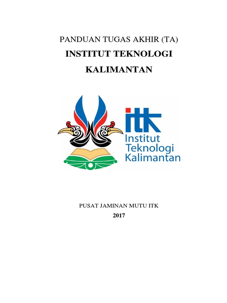 ITK - 1. Panduan TA | PDF | Seni