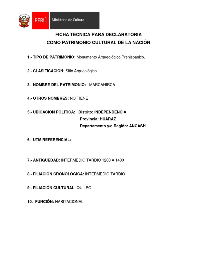 FICHA TÉCNICA PARA DECLARATORIA COMO PATRIMONIO CULTURAL DE LA NACIÓN.docx