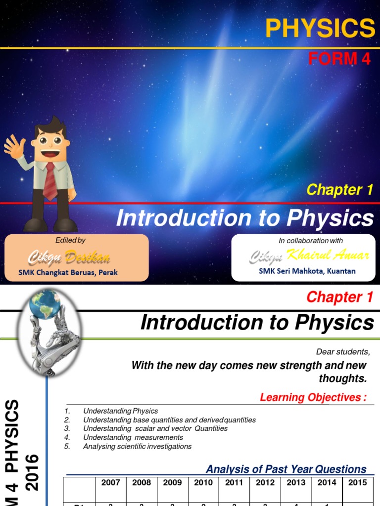 Introduction To Physics | PDF | Quantity | Physics