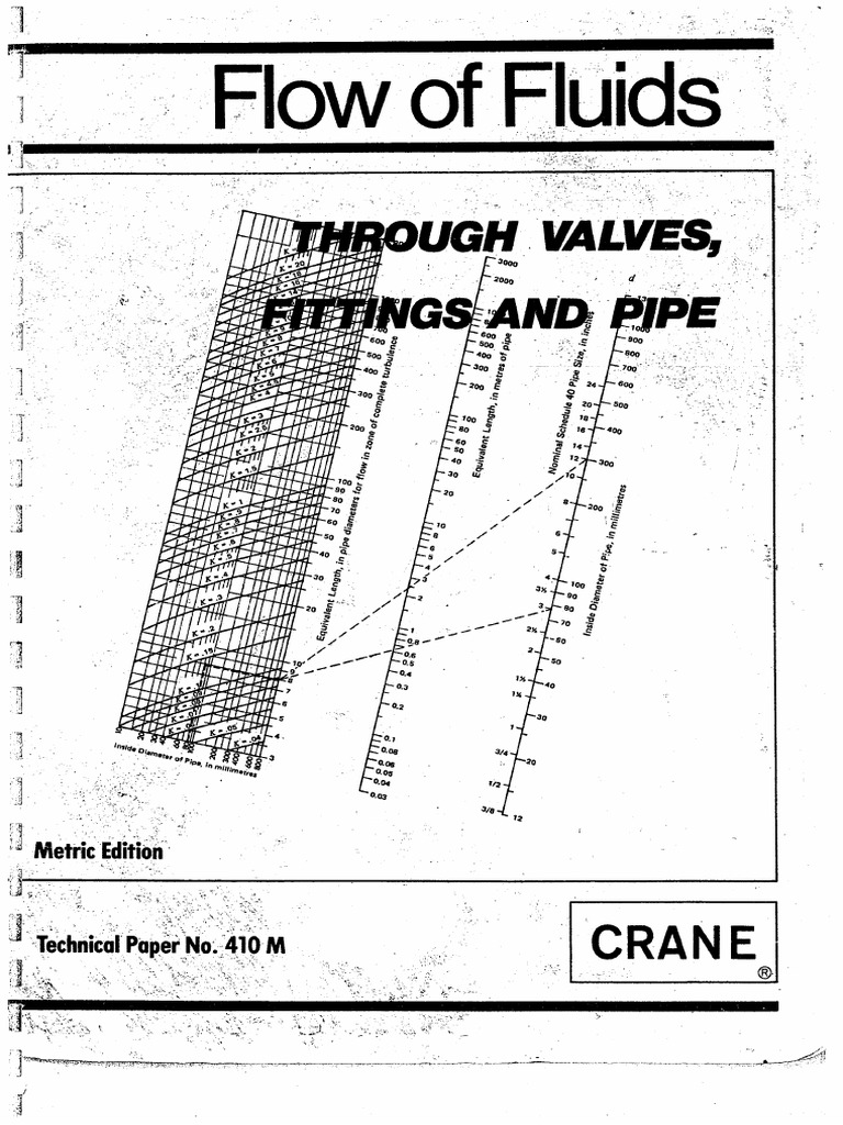 Flow of Fluids - Crane | PDF