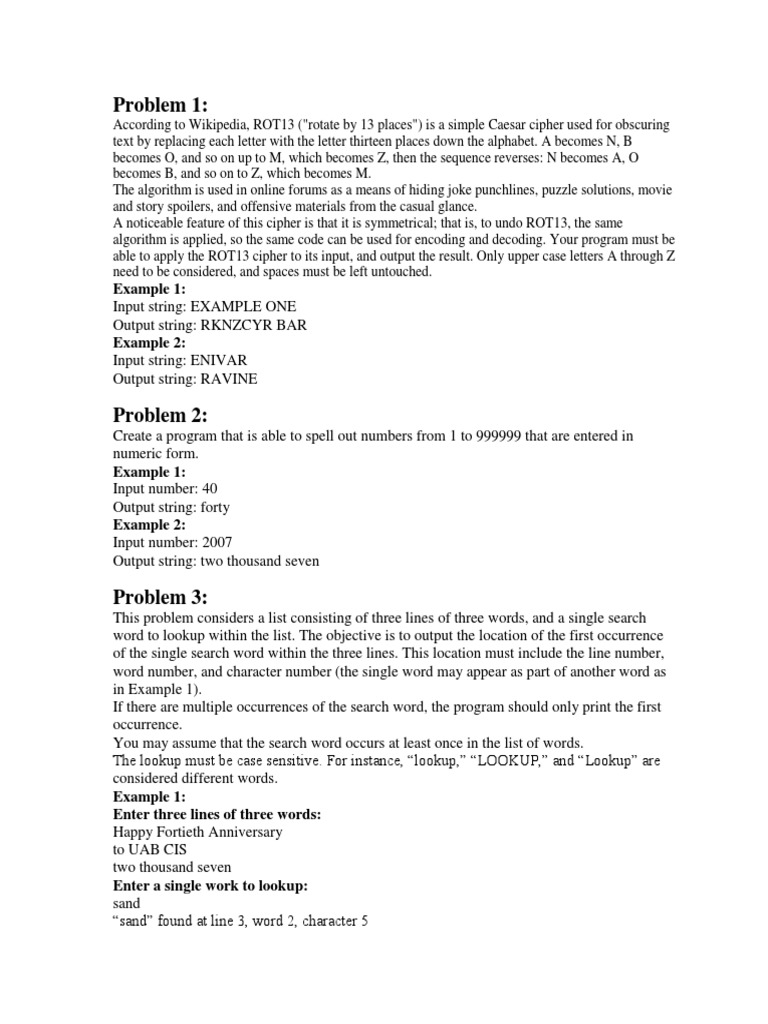 ROT13 Cipher and Number to Word Converter | PDF | Teaching Mathematics ...