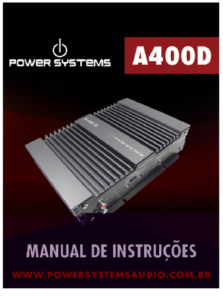 Manual A400d PDF | PDF