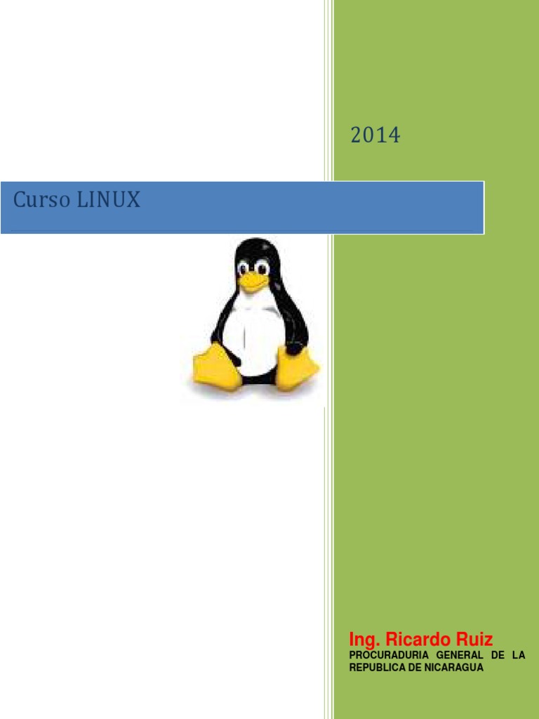 Curso LINUX PDF | PDF | Distribución de Linux | Servidor (Computación)