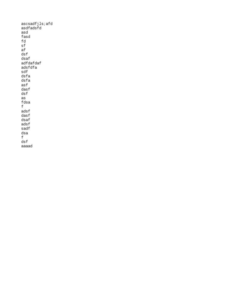 Ascsadfjls Afd Asdfadsfd Asd Fasd FD SF Af DSF Dsaf Adfdafdaf Adsfdfa ...