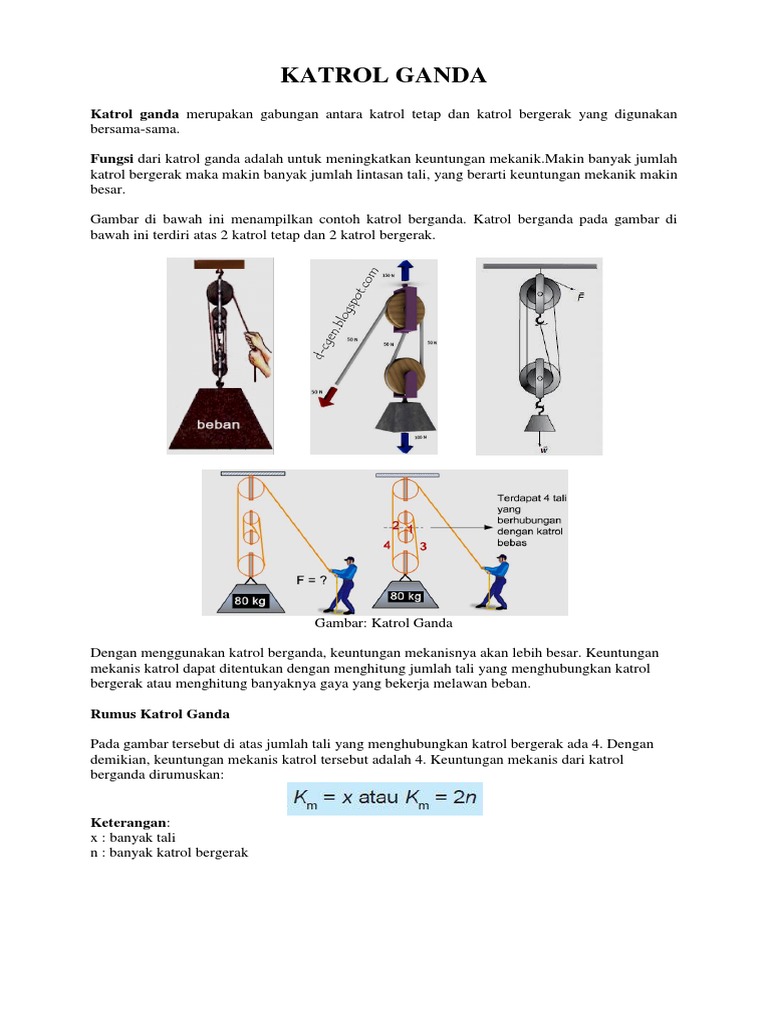 Katrol Ganda | PDF | Metode & Bahan Ajar