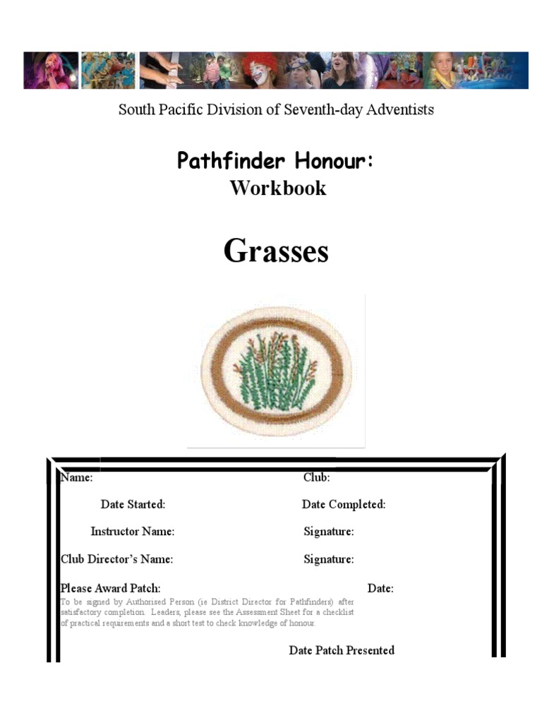Understanding Grasses: A Workbook for the Pathfinder Grasses Honour ...