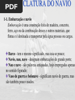 Partes Estruturais Das Embarcações | PDF | Casco (embarcação) | Navios