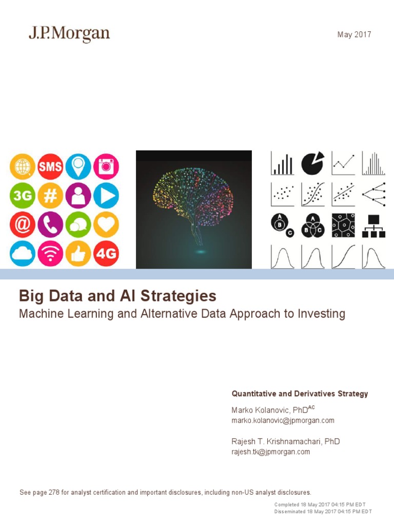 JPM Big Data and AI Strategies | PDF | Machine Learning | Deep Learning