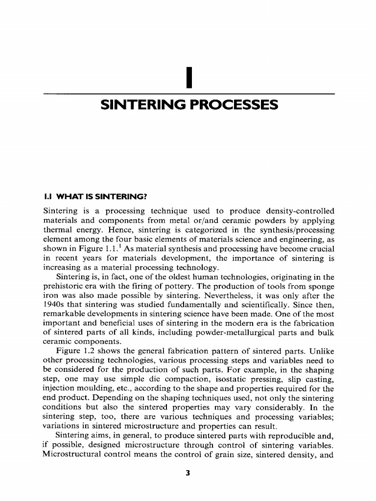 Sintering Process | PDF | Sintering | Microstructure