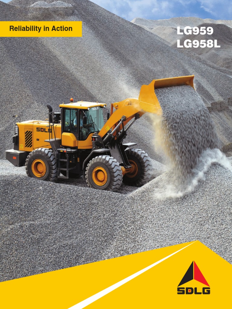 LG959 LG958L Wheel Loader Brochure | PDF | Cylinder (Engine ...