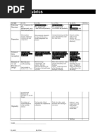 Skyline High School Photography Rubric | PDF | Rubric (Academic) | Imaging