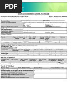 Motor Claim Form and Procedure Guide | PDF