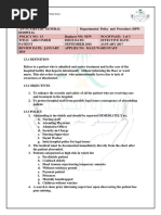 Hospital Daily Census Report | PDF | Patient | Health Care