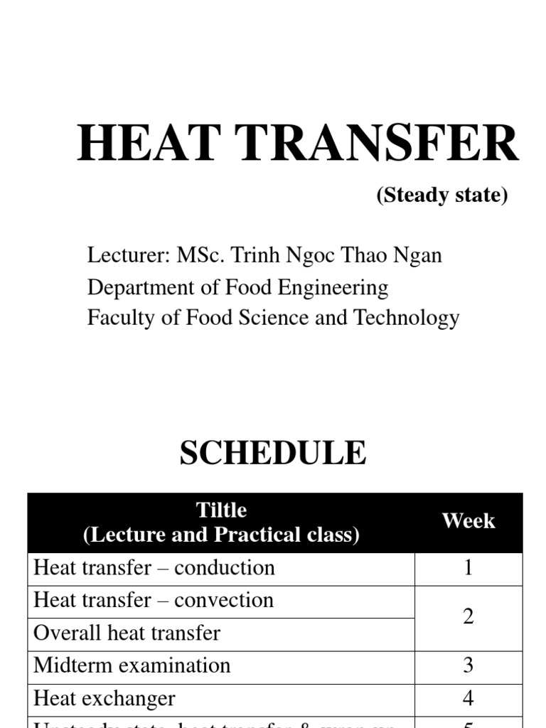 Heat Transfer: Conduction Principles | PDF | Heat Transfer | Thermal ...