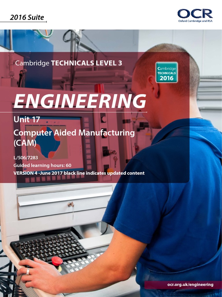 Unit 17 Computer Aided Manufacture Cam | PDF | Numerical Control | Computer Aided Design