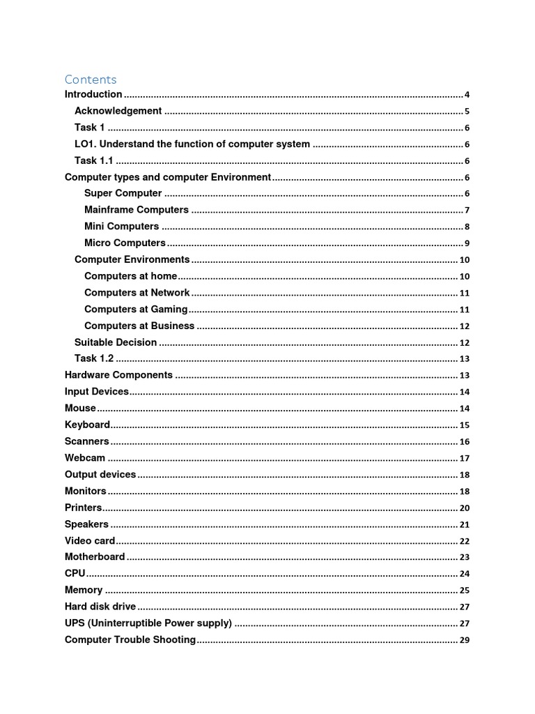 Computer System Official Assignment | PDF | Image Scanner | Read Only ...