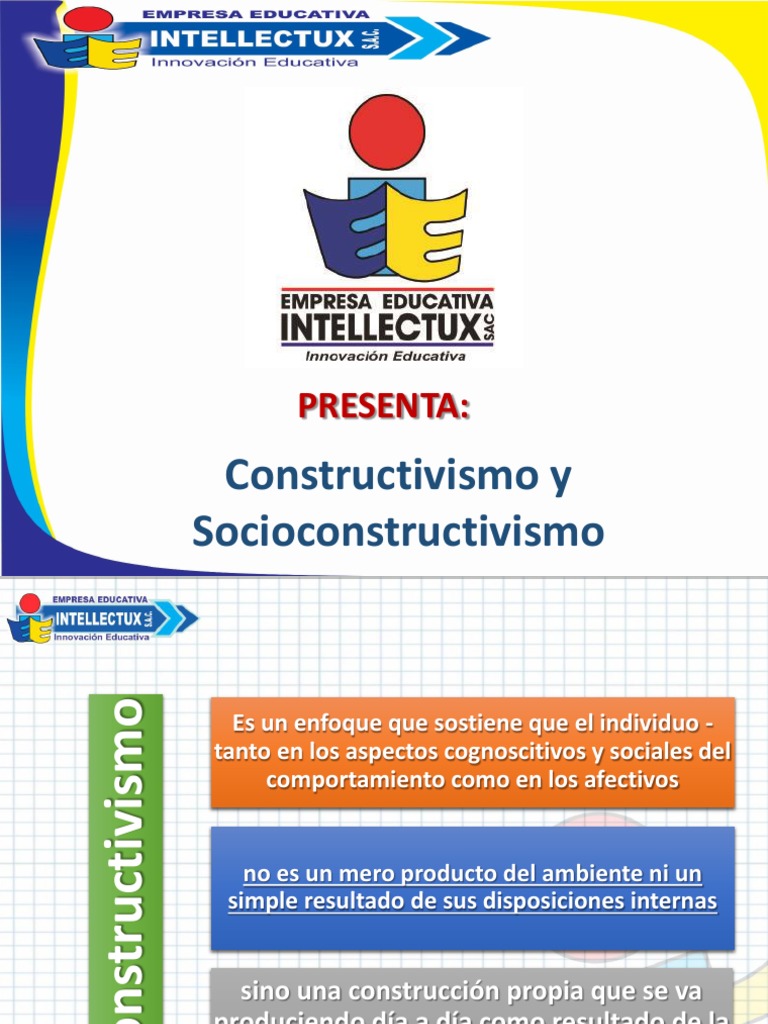1A Constructivismo y Socioconstructivismo | PDF | Constructivismo (filosofía de la educación ...