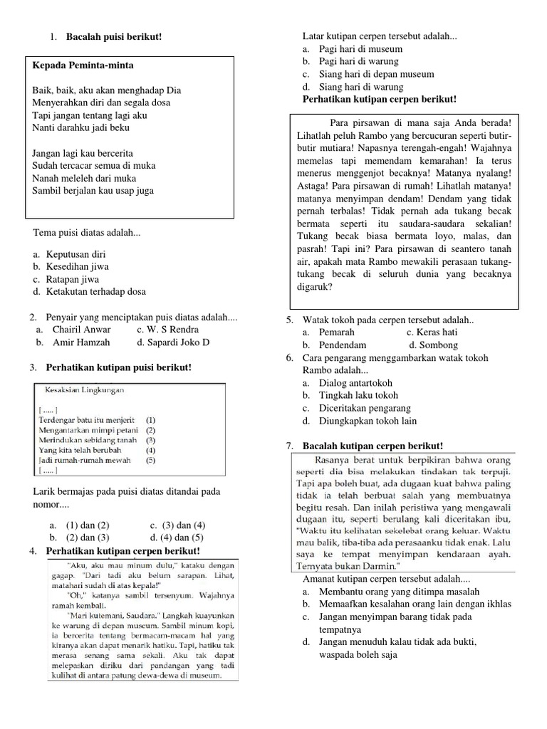 Soal Buat Besok | PDF