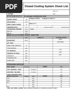 Boiler Inspection Form | PDF