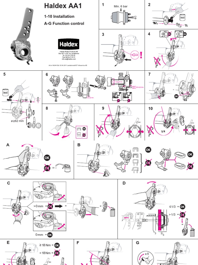 AA1 Installation Guide | PDF | Motor Vehicle