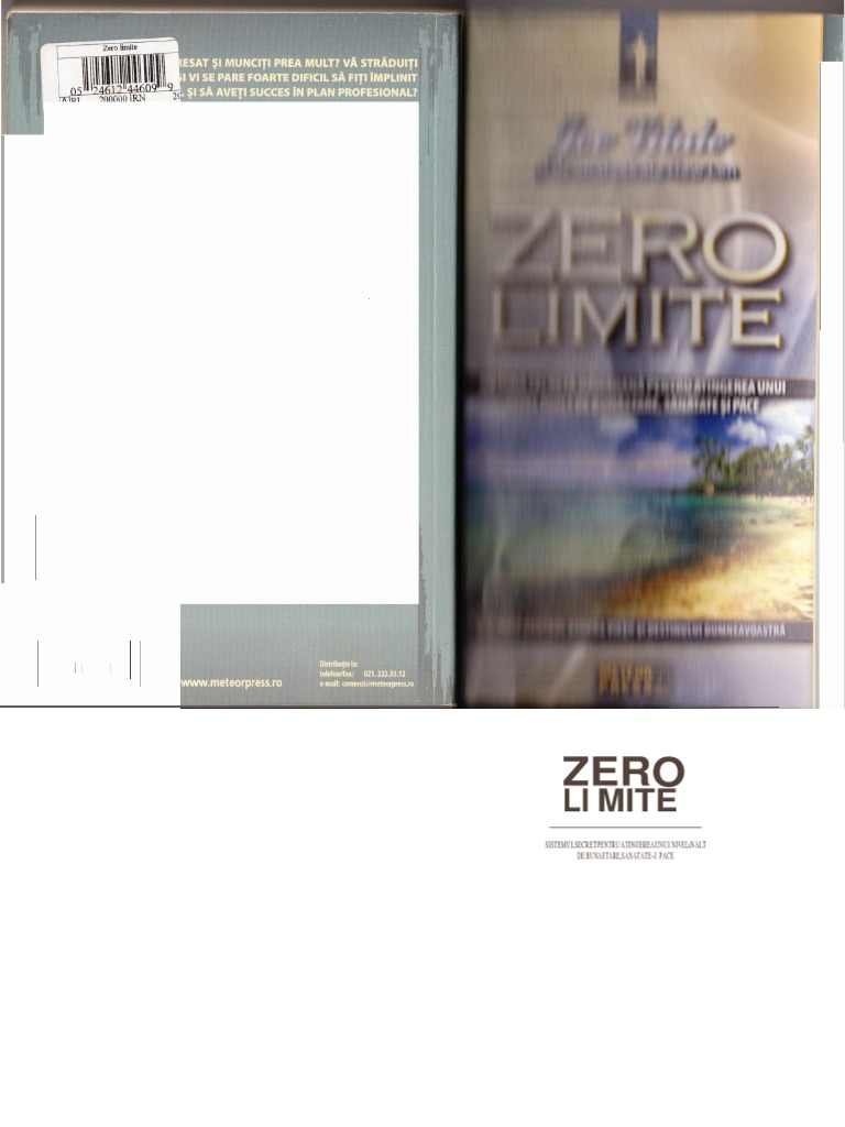 Zero Limite - Joe Vitale