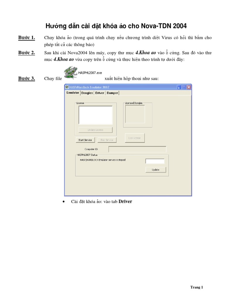 Huong Dan Crack Cho Nova-TDN | PDF