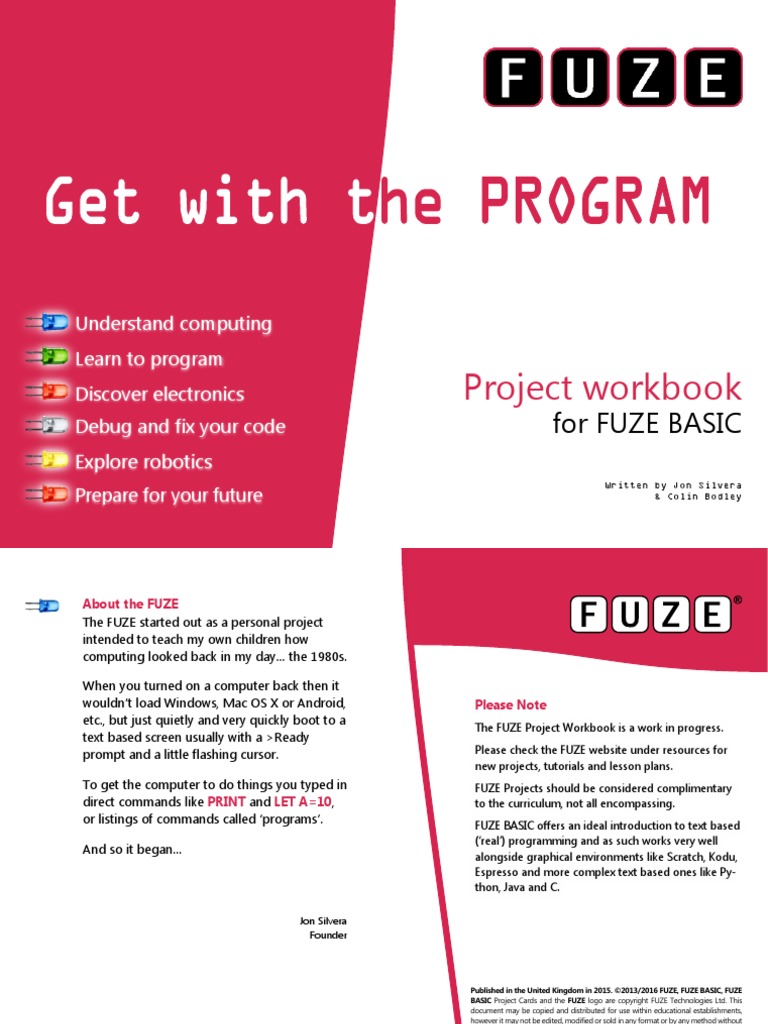 FUZE Project Workbook | PDF | Computer Data Storage | Electrical Connector