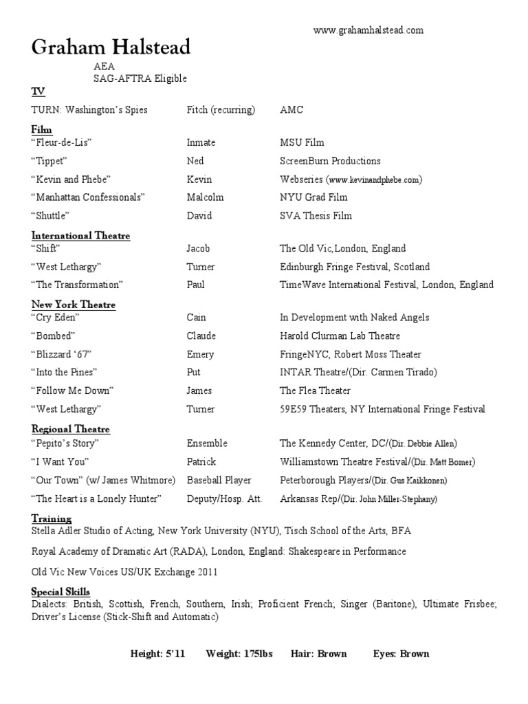 Halstead Resume Website | PDF | Art