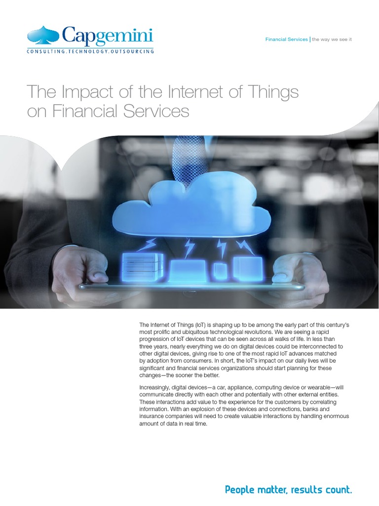 The Impact of The Internet of Things | PDF | Internet Of Things | Insurance