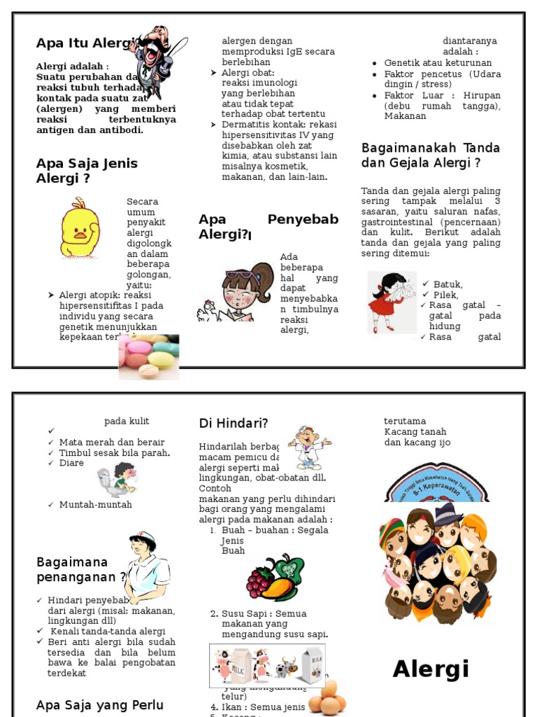 Leaflet Alergi | PDF