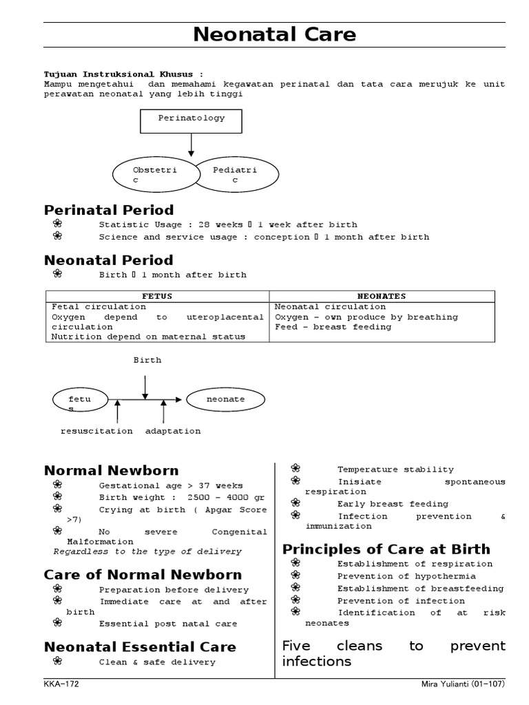 Neonatal Care Guide | PDF | Infants | Breastfeeding