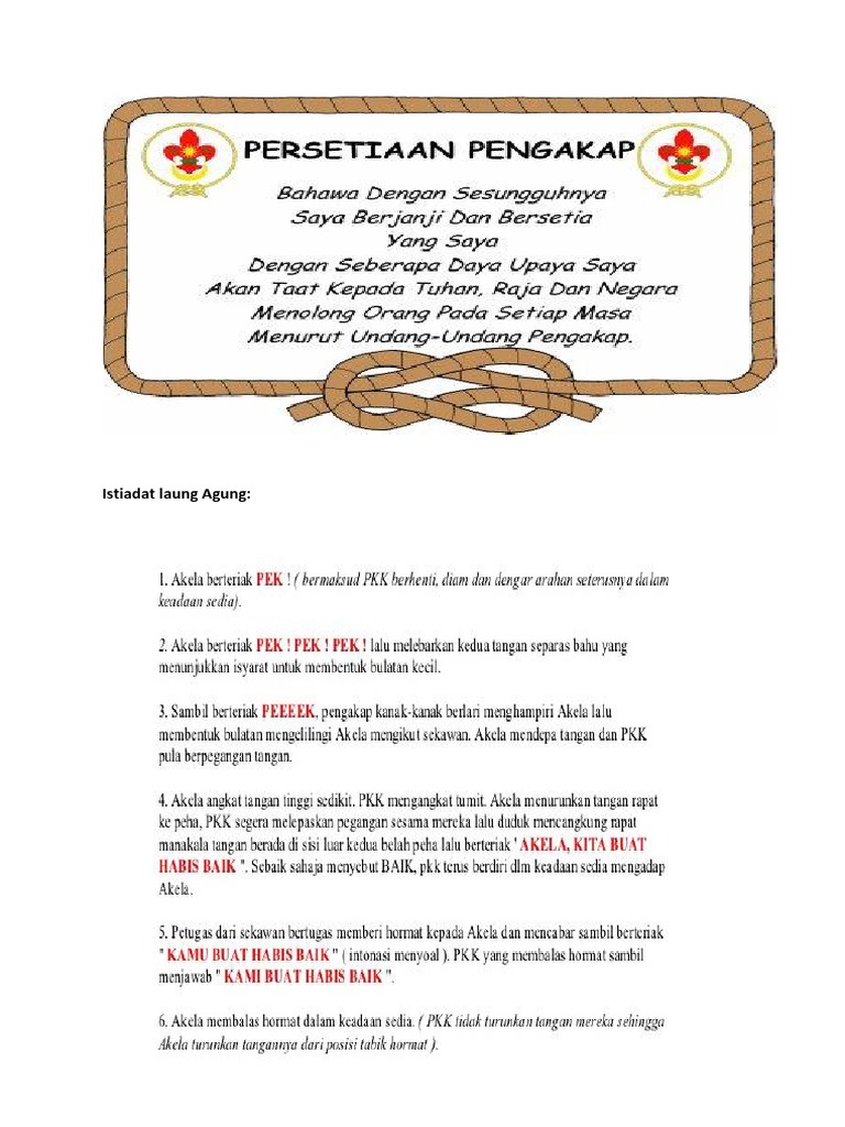 Istiadat Laung Agung | PDF