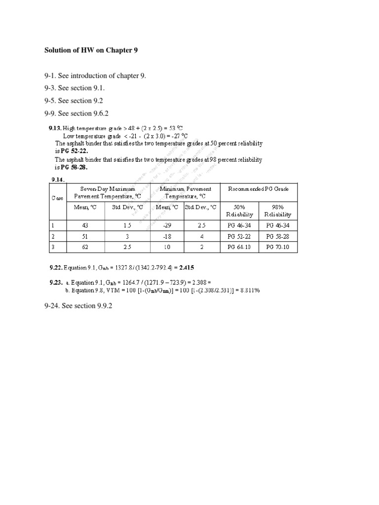 Chapter 9 Homework Solutions | PDF | Technology & Engineering