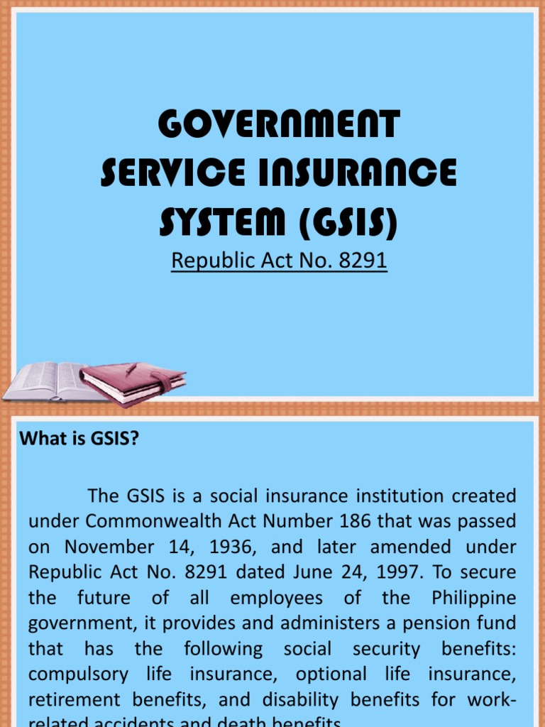 GSIS-PPT | Insurance | Employment