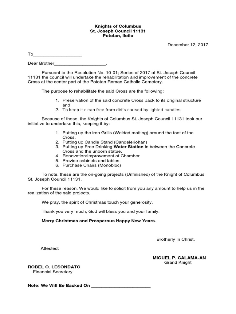Knights of Columbus | PDF
