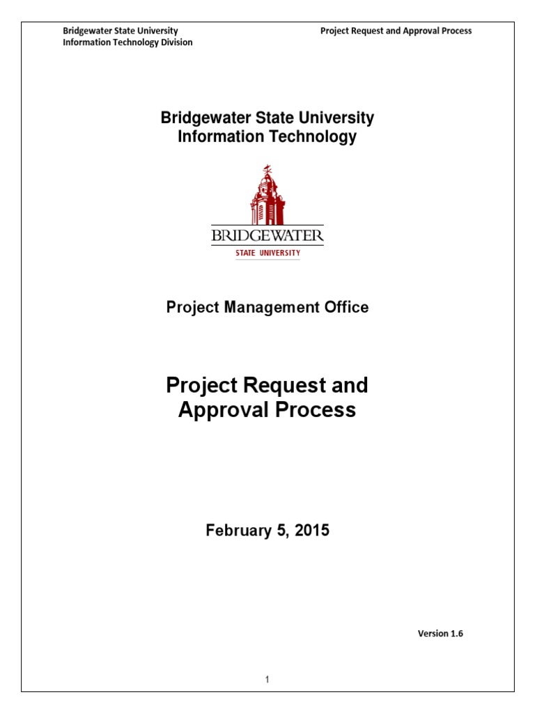 BSU IT Project Request Process Guide | PDF | Project Management ...